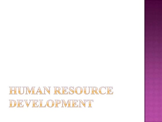 HUMAN RESOURCE MANAGEMENT (OBJECTIVE & FUNCTION) | PPT