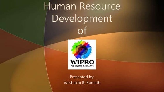 HR practices at Wipro | PPTX