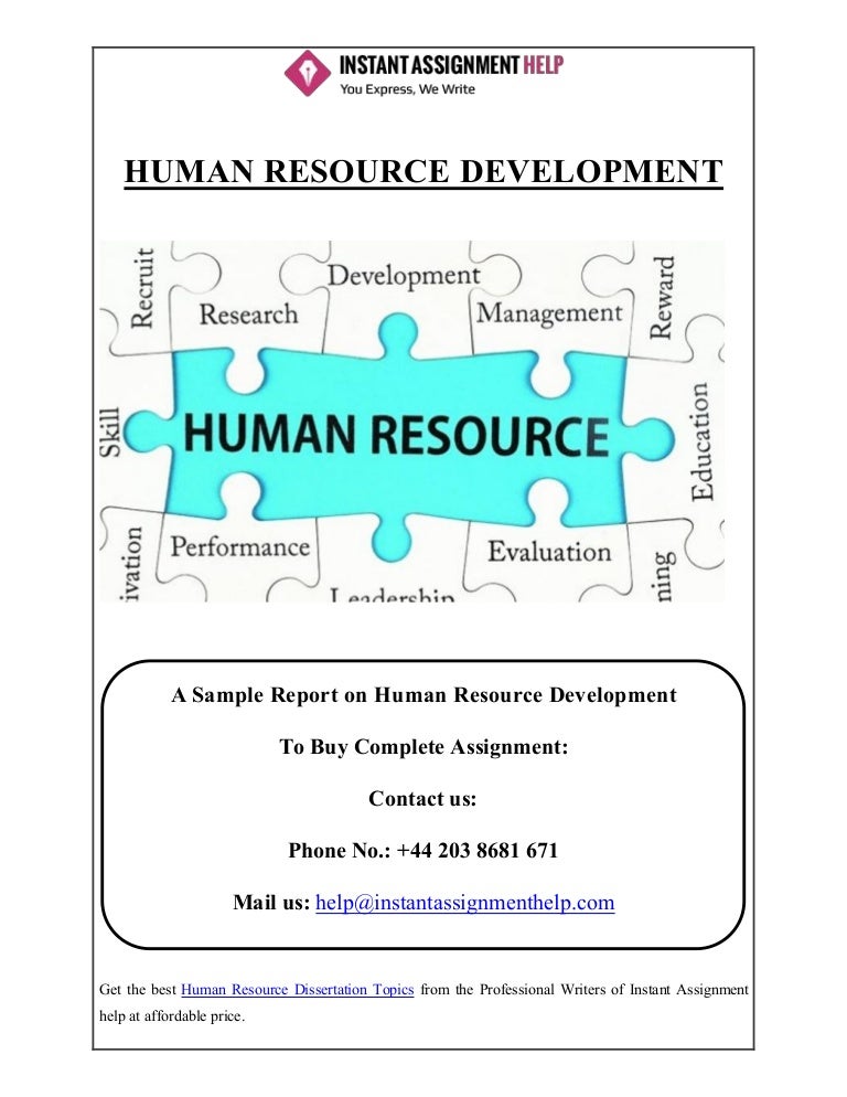 Human resource development