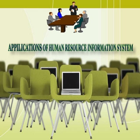 Human Resource Information System Applications | PPTX