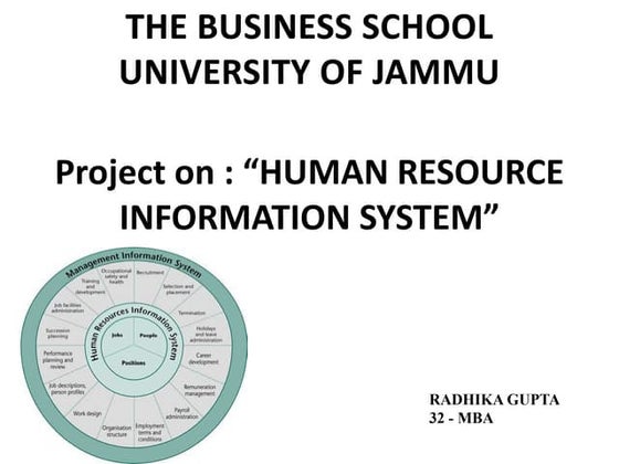 Human resource information system | PPT