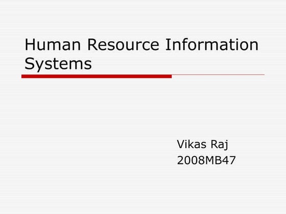 Human resources information systems | DOCX | Human Resources | Business