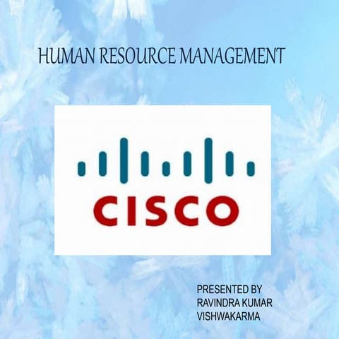CISCO company research - by PREC students.pptx