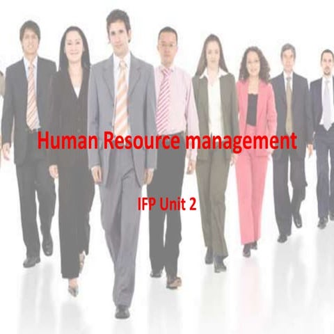 Human resource management | PPT