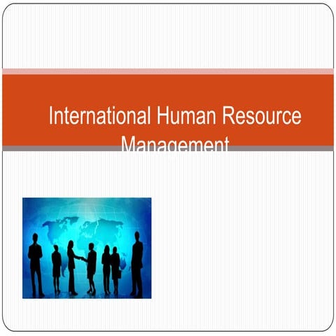 Human resource management | PPTX
