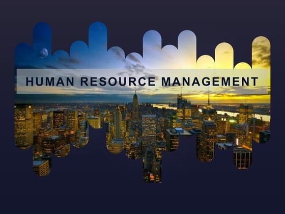 Human Resources Management Part 01 . pdf | PDF