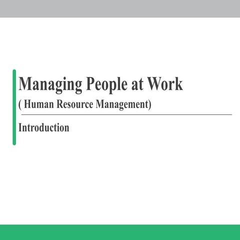 Human Resource Management - Introductory PPT.pptx