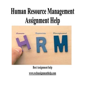 Why Do Students Seek Human Resource Management Assignment Help? | PPTX