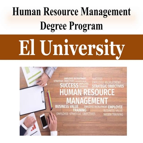 Human Resource Management Degree Program | PPTX