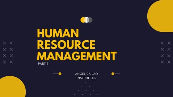 HRM- Meaning of human resource management, definition, importance of ... HRM- Meaning of human resource management, definition, importance of ...