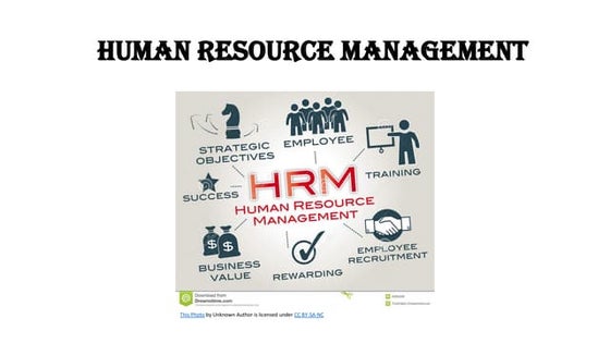 Roles and Responsibilities of Human Resource Manager | PPTX | Human ...
