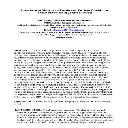 Human Resource Management Practices and Employees’ Satisfaction.docx1111111.docx