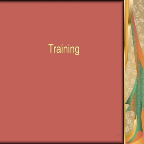 Human resource management training | PPT