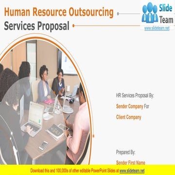 Human Resource Outsourcing Services Proposal PowerPoint Presentation Slides | PDF