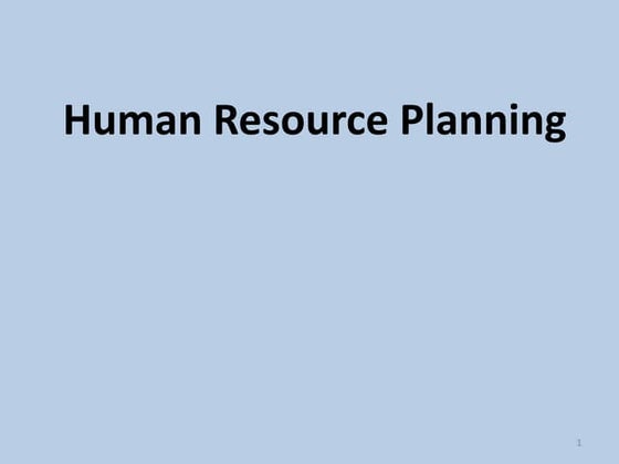 Human Resource Planning and Job Analysis.pptx