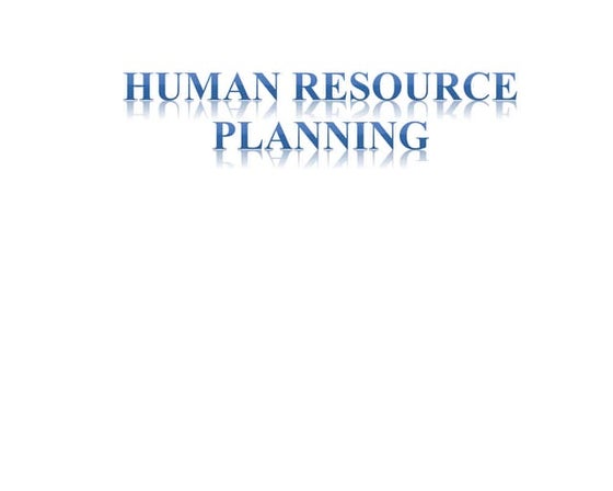 Forecasting HR demand and supply | PPTX | Human Resources | Business