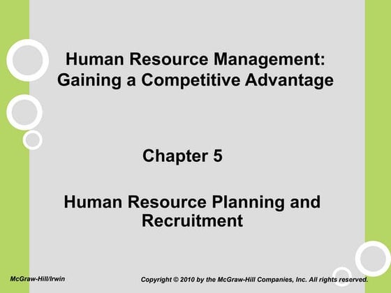 HRP(Human Resources Planning | PPTX