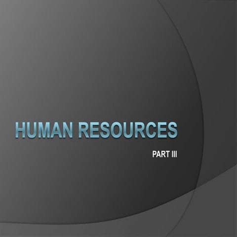Human resources | PPT