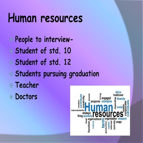 Human resources | PPT