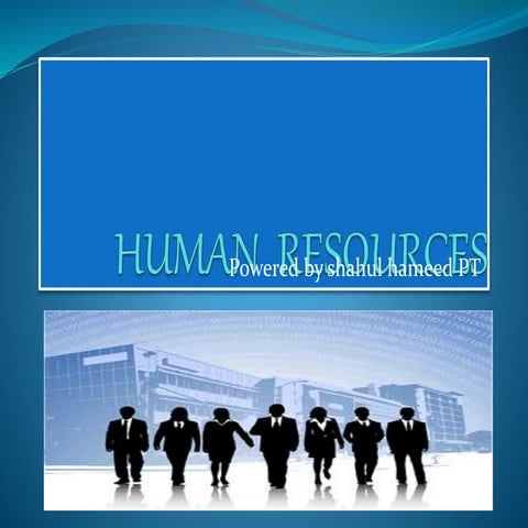Human resources class 8 | PDF