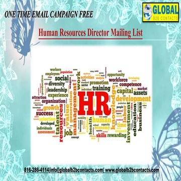 Hr executive email lists | PPTX