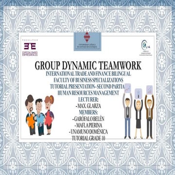 Human resources Dynamic Group Tutorial | PPTX