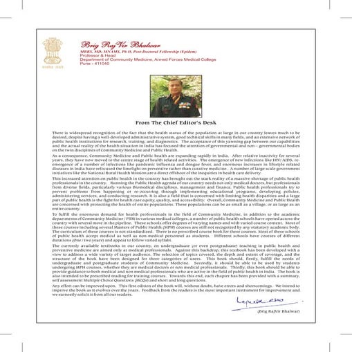 Human Resources Editors Desk Textbook On Public Health And Community