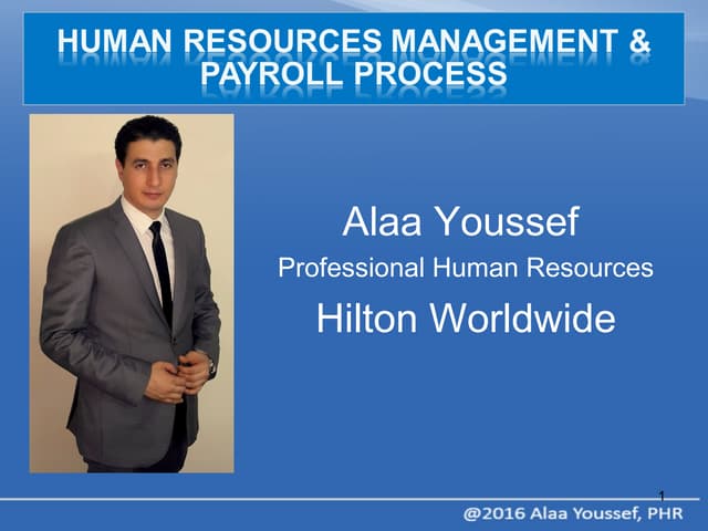Human Resources Management Software | PPTX