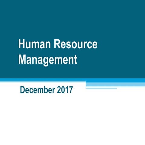 Human resources mgmt day 1 | PPT