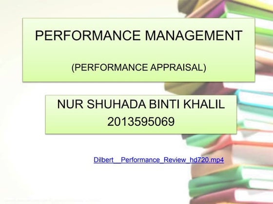 Performance Appraisal ppt [hrm] | PPT