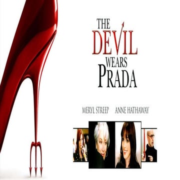 Human resources project the devil wears prada | PPTX