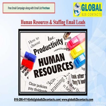 Hr executive email lists | PPTX
