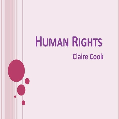 Human Rights | PPTX