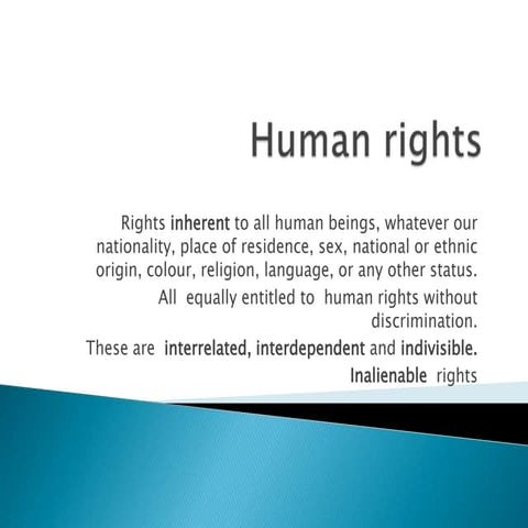 Human rights | PPTX | Debated Sensitive Social Issues | Sensitive Topics
