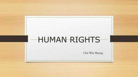 Udhr | PPT