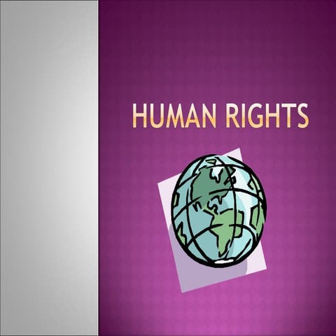 Human rights grupo4 | PPT
