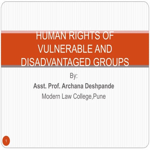 HUMAN RIGHTS AND DISADVANTAGED GROUPS.pptx