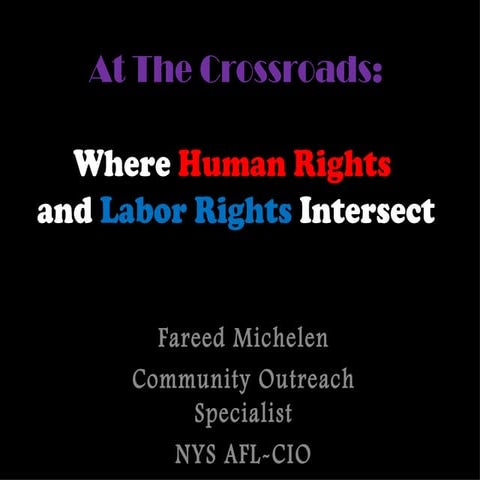 Human rights and Labor rights | PPT