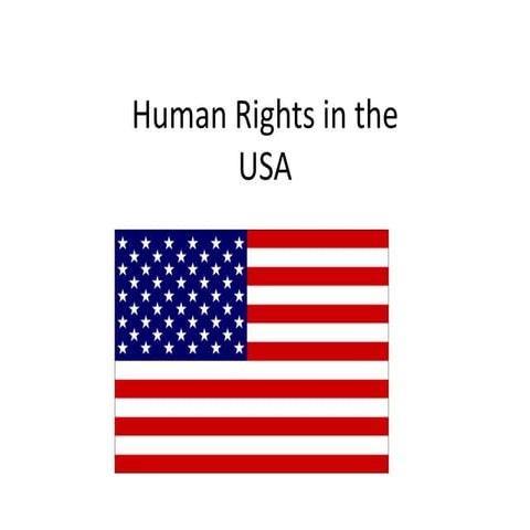 Human rights country presentation | PPTX