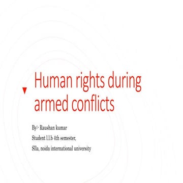 Human Rights During Armed Conflicts.pptx