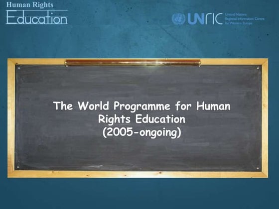 Human rights education | PPT