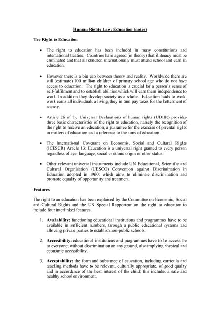 Getting the human rights impact assessment right | PPT