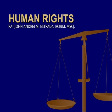 Human rights (Universal Declaration of Human Rights) | PPTX