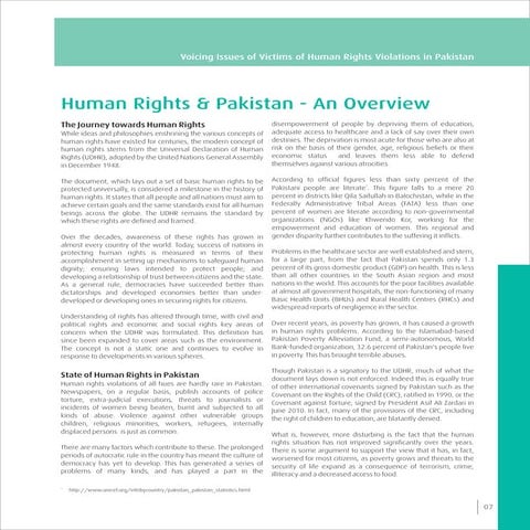 Human rights pakistan-an_overview | PDF