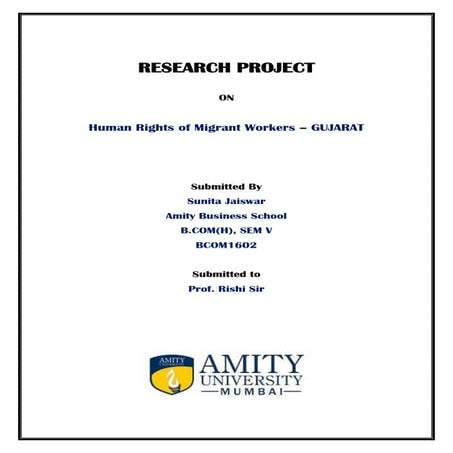 Human rights project | PDF