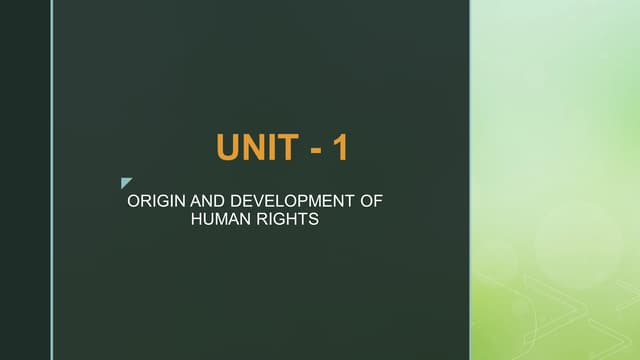Human Rights Education for Criminology Students | DOCX