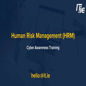 Human Risk Management | PPTX