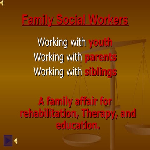 Human services PowerPoint | PPTX