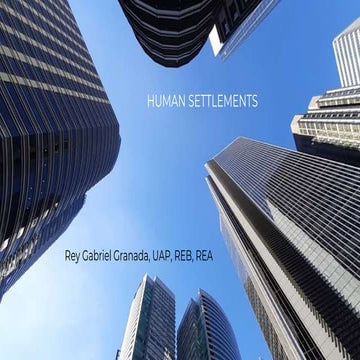 Human Settlements.pptx