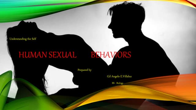 Human Sexual Behavior | PPTX